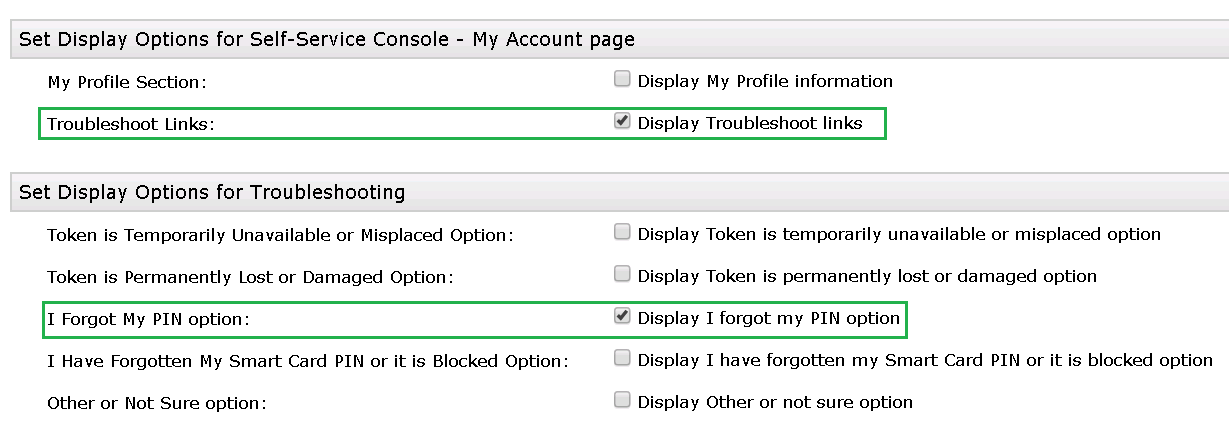 Reset The Token Pin In The Rsa Authentication Manager 8x Self Service