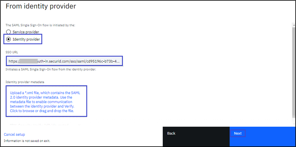 Ibm Security Verify Saml My Page Sso Configuration Rsa Ready Implementation Guide Rsa