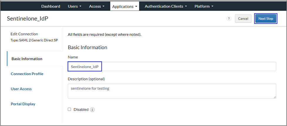 Sentinelone Saml My Page Sso Configuration Rsa Ready Implementation