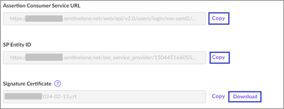 Sentinelone Saml My Page Sso Configuration Rsa Ready Implementation