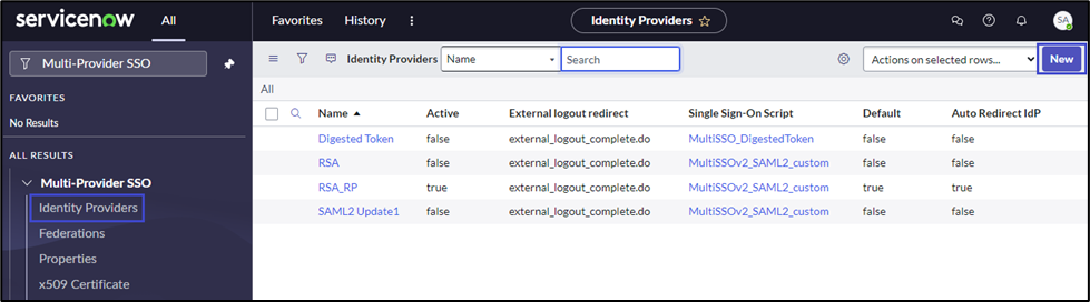 ServiceNow - SAML My Page SSO Configuration - RSA Ready Implementation Guide | RSA Community