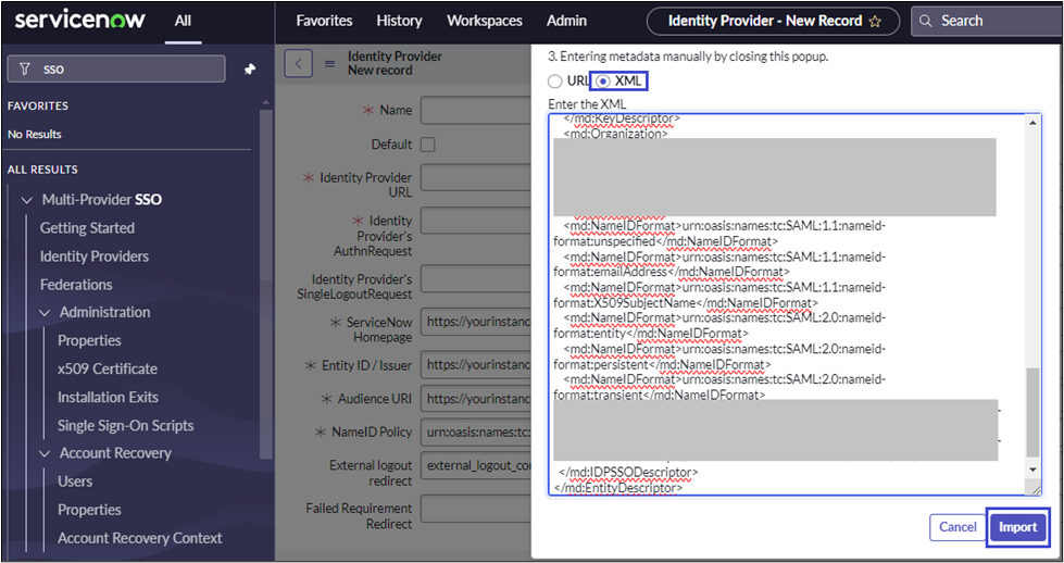 Servicenow Saml My Page Sso Configuration Rsa Ready Implementation Guide Rsa Community