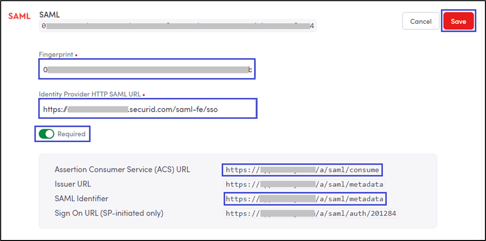 Envoy Saml My Page Sso Configuration Rsa Ready Implementation Guide