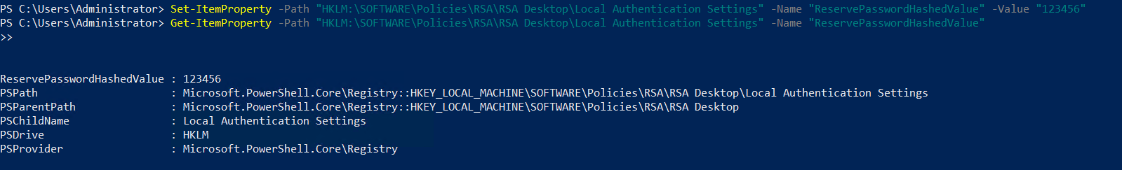 Using Powershell To Update Registry Keys For The Mfa Agent For
