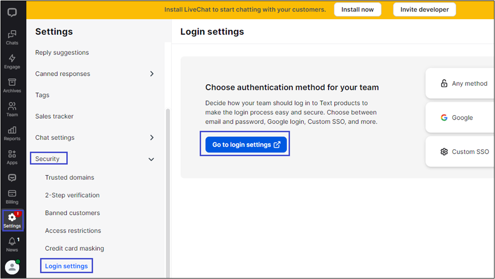 LiveChat - SAML My Page SSO Configuration - RSA Ready Implementation Guide | RSA Community