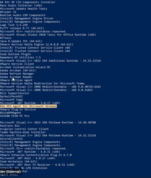 Unable To Install Upgrade Rsa Mfa Agent For Microsoft Windows Rsa Community
