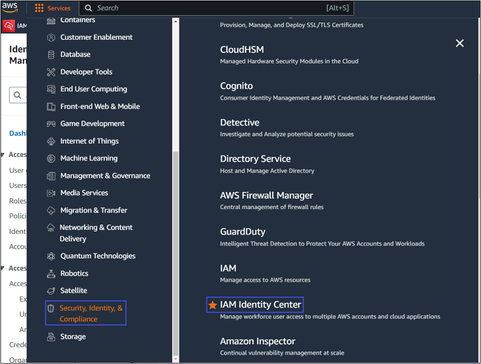 Aws Iam Identity Center Saml My Page Sso Configuration Rsa Ready Implementation Guide Rsa