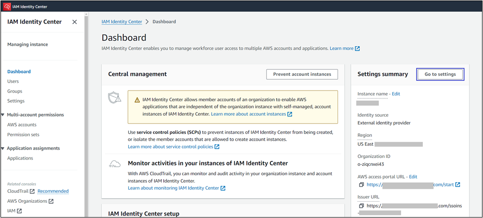Aws Iam Identity Center Saml My Page Sso Configuration Rsa Ready Implementation Guide Rsa