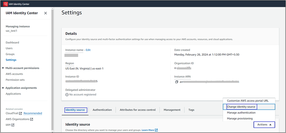 Aws Iam Identity Center Saml My Page Sso Configuration Rsa Ready Implementation Guide Rsa