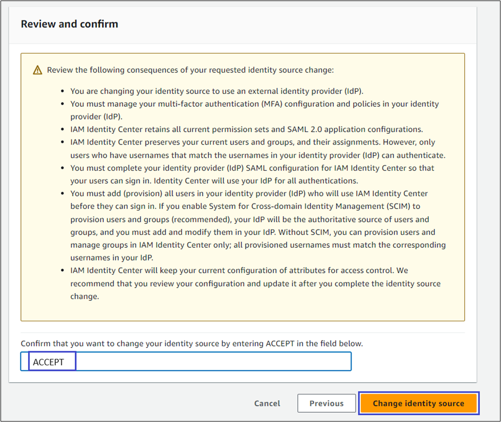 Aws Iam Identity Center Saml My Page Sso Configuration Rsa Ready Implementation Guide Rsa