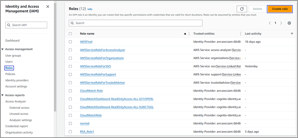 AWS IAM Identity Center - SAML Relying Party Configuration - RSA Ready ...