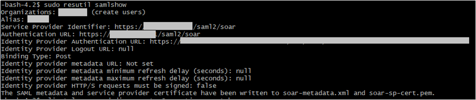Ibm Resilient Saml My Page Sso Configuration Rsa Ready