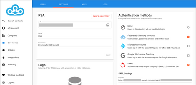 Federated Directory - SAML My Page SSO Configuration RSA Ready Implementation Guide | RSA Community