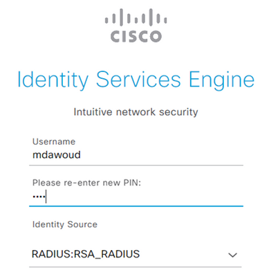 Cisco ISE 3.2 - Login Screenshots - RSA Ready Implementation Guide | RSA Community
