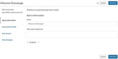Atlassian Statuspage - SAML SSO Agent Configuration - RSA Ready SecurID Access Implementation ...
