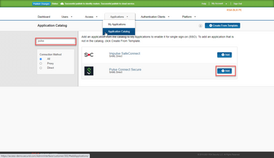 Ivanti Pulse Connect 9.1 - SAML SSO Agent Configuration - SecurID Access Implementation Guide ...