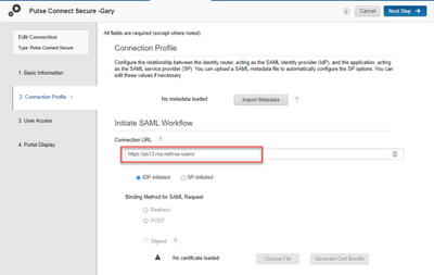 Ivanti Pulse Connect 9.1 - SAML SSO Agent Configuration - SecurID Access Implementation Guide ...