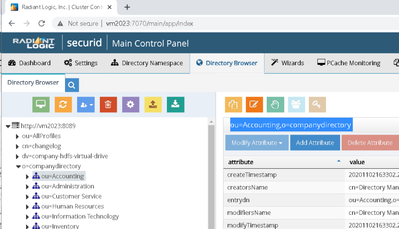 Radiant Logic RadiantOne FID 7.3.12 - Identity Source with AM ...