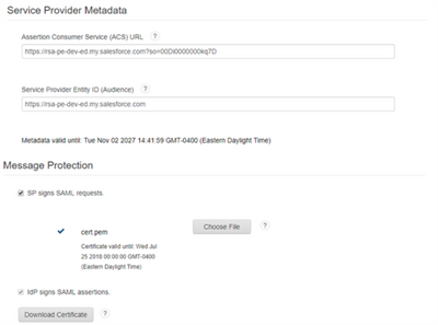 Cisco Umbrella - SAML Relying Party Configuration - SecurID Access Implementation Guide | RSA ...