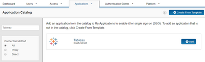 SSO Agent - SAML Configuration - Tableau RSA Ready SecurID Access Implementation Guide | RSA ...
