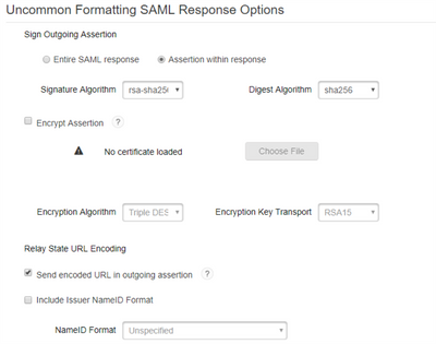 SSO Agent - SAML Configuration - Tableau RSA Ready SecurID Access Implementation Guide | RSA ...