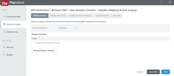 Ping Identity PingFederate 9.3 - Configure Internal Applications andor ...