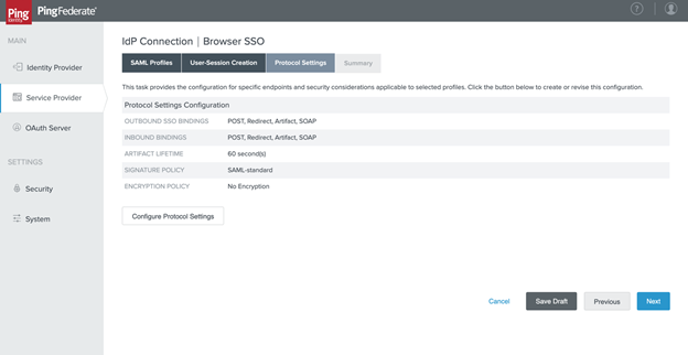 Ping Identity PingFederate 9.3 - Configure Internal Applications andor ...