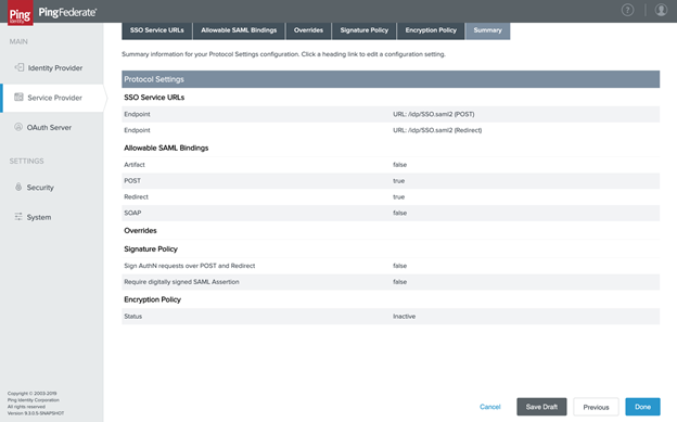 Ping Identity Pingfederate 93 Configure Internal Applications Andor