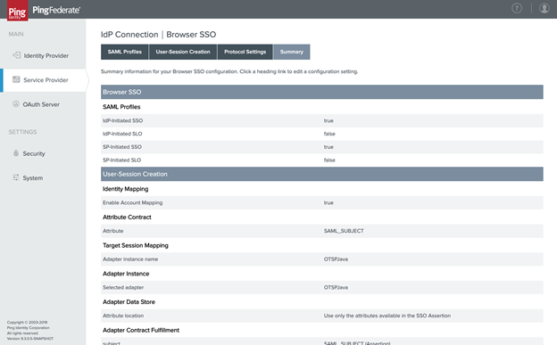 Ping Identity Pingfederate 93 Configure Internal Applications Andor