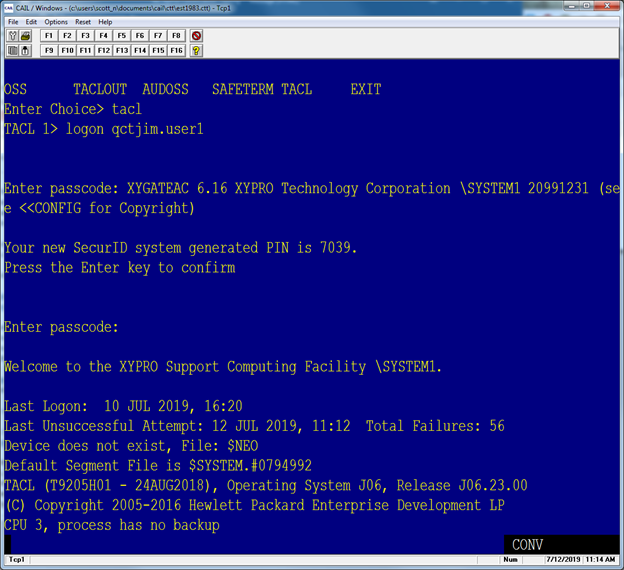 Xypro Xygateua 225 Securidauthentication Apiwith Am Configuration