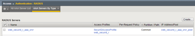 F5 Big Ip Apm 141 Radiuswith Am Configuration Rsa Ready Securid