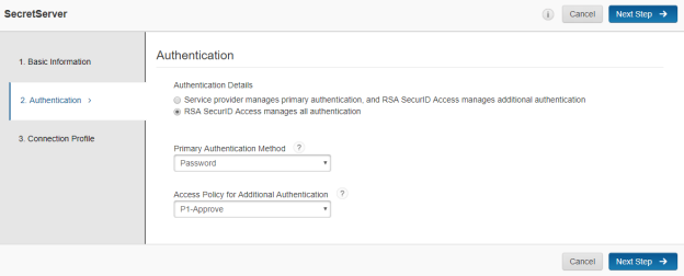 Relying Party Configuration Thycotic Secret Server 106 Rsa Ready