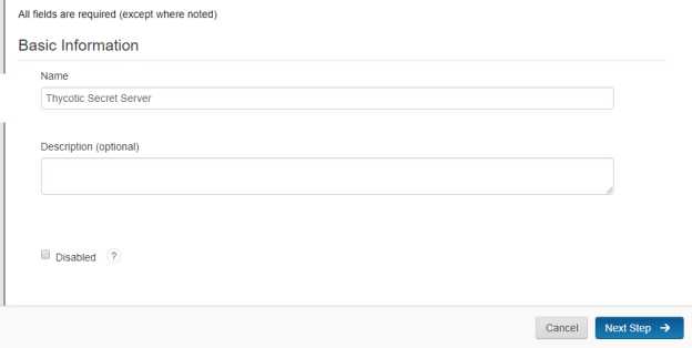 Ssoagent Samlconfiguration Thycotic Secret Server 106 Rsa Ready