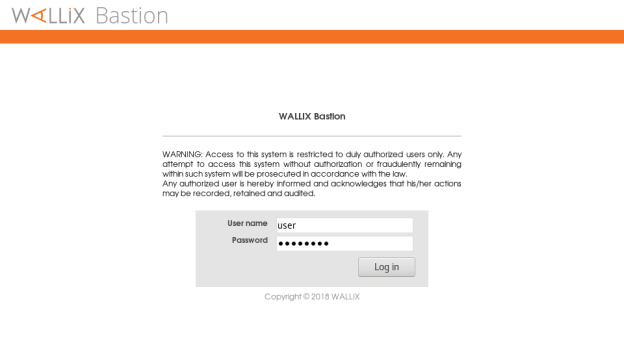 User Sign In Configuration Wallix Bastion Rsa Ready Securid Access