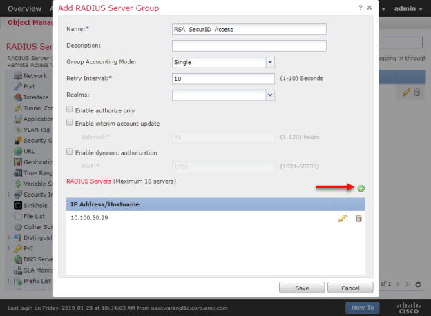 Radiuswith Am Configuration Cisco Ftd Rsa Ready Securid Access