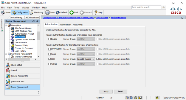 Adminaccess Cisco Asa Rsa Ready Securid Access Implementation Guide