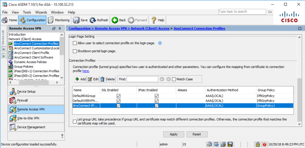 Anyconnect Configuration Cisco Asa Rsa Ready Securid Access