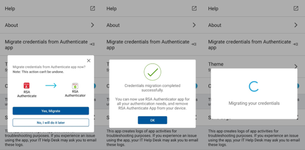 Time To Act Migration Required From Rsa Authenticate App To Rsa