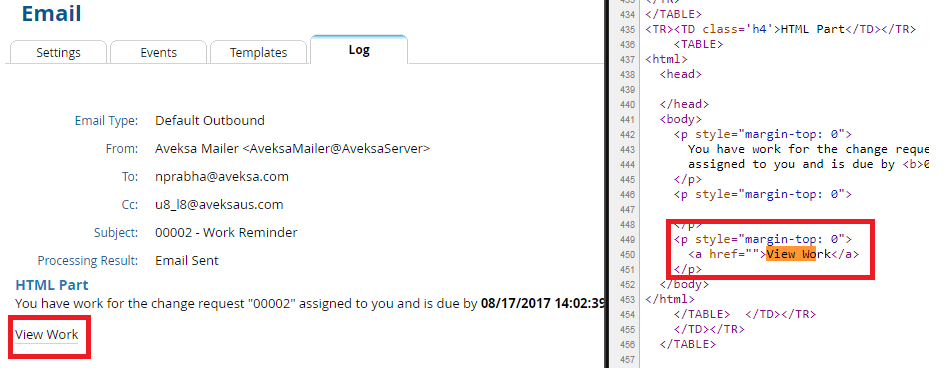 Workflow variable ${jobUserData_WorkItemURL} doesn't get resolved for email reminder workflow in ...