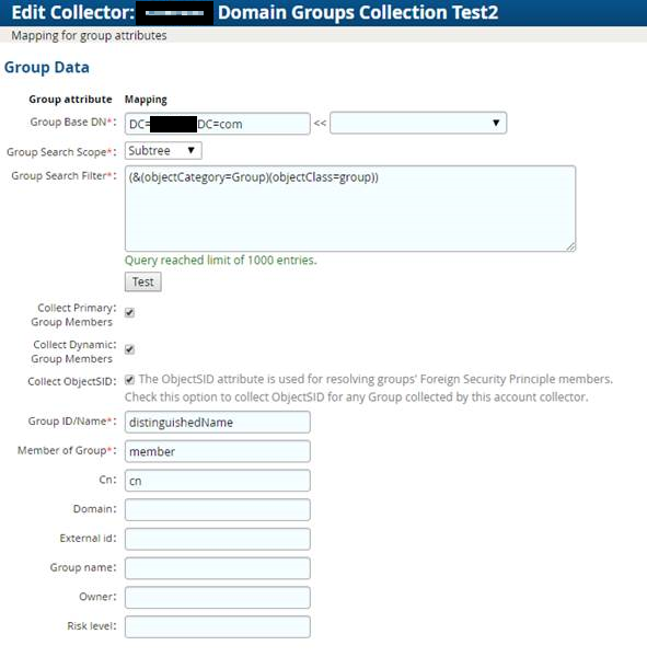 Incomplete Collection Of Ad Groups In Rsa Identity Governance