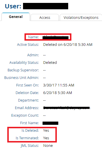 Rsa Identity Governance And Lifecycle 70x Provisioning Termination Rule