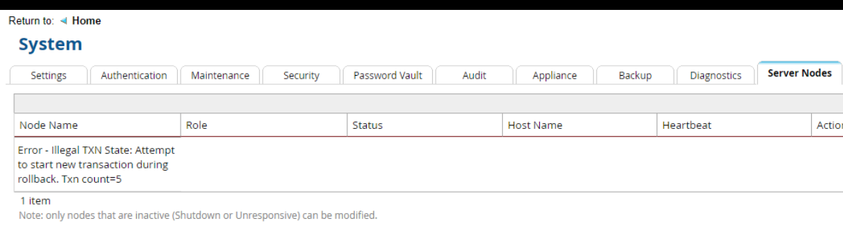 Persistence Layer Issue In Rsa Identity Governance And Lifecycle Degrades
