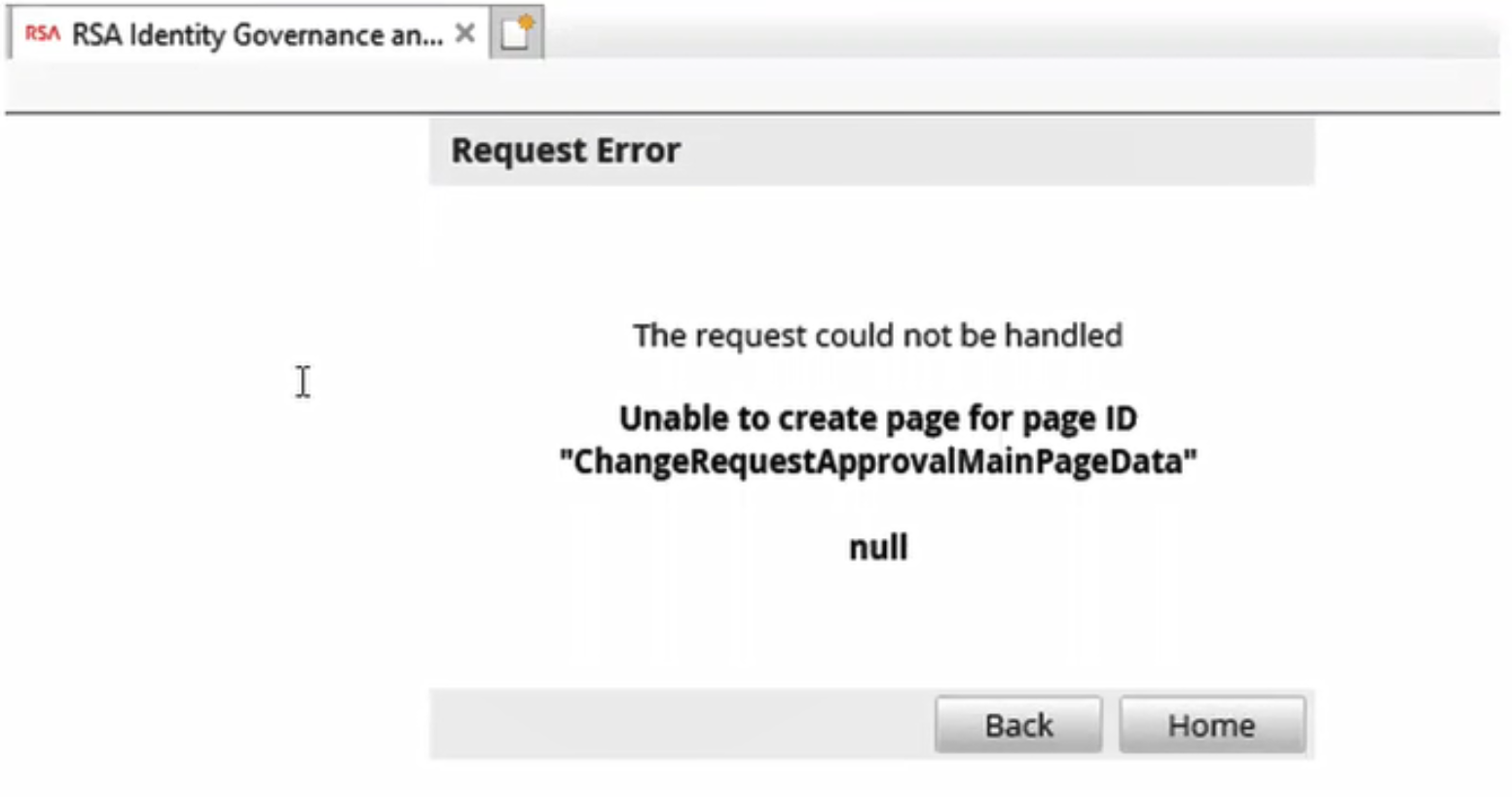 Clicking On The View The Approval Request Url From An Approval Email