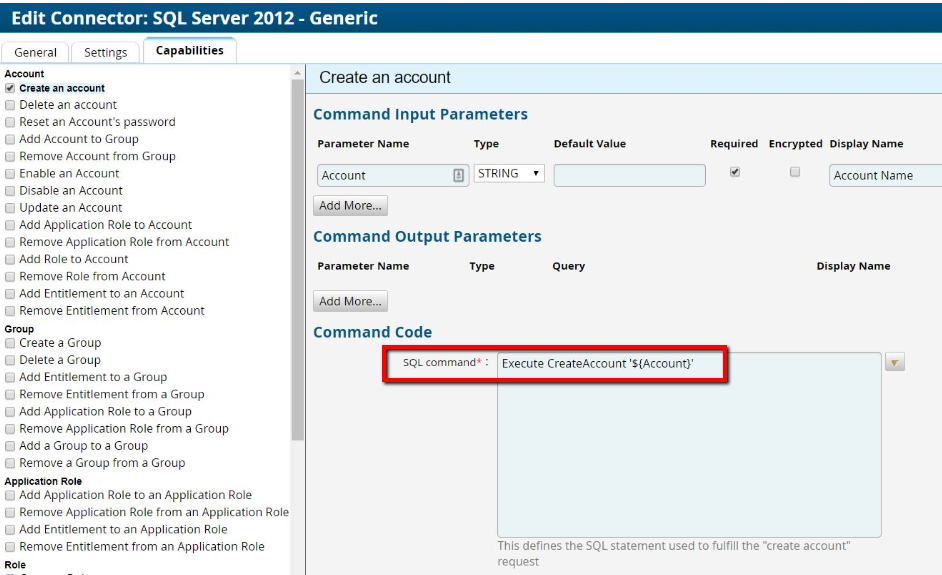 No Sql Strategy Found For Sql Statement Execute Createaccount When Using A Generic Database Afx