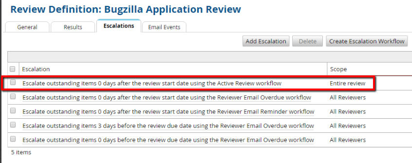 Review Escalation Workflows Sometimes Do Not Trigger In Rsa Identity