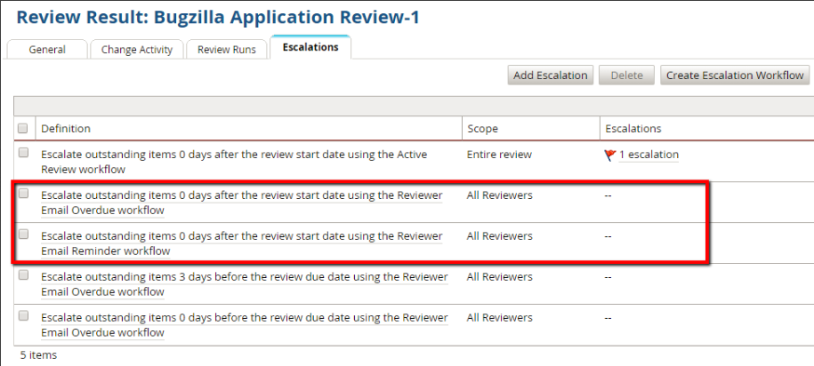 Review Escalation Workflows Sometimes Do Not Trigger In Rsa Identity
