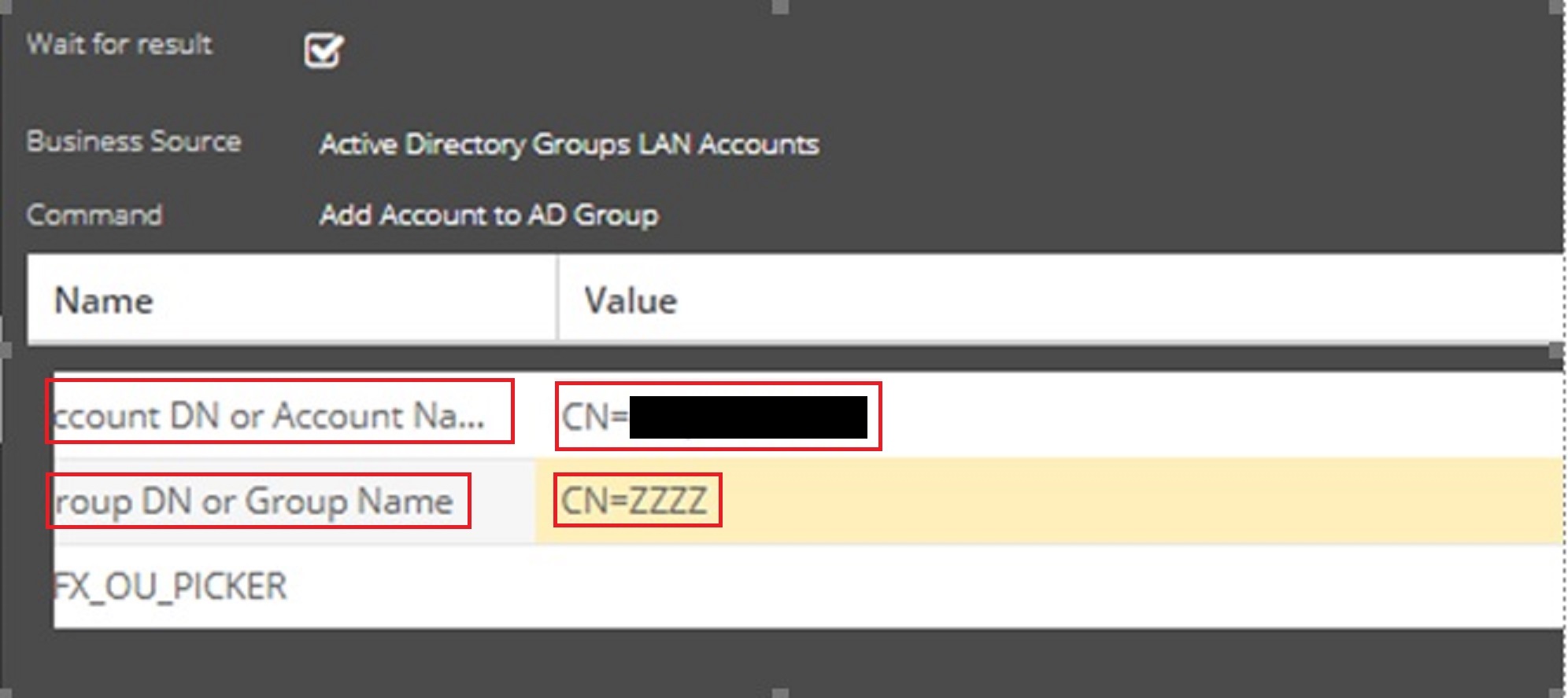 Provisioning Command Node Does Not Save Attribute Values Correctly In