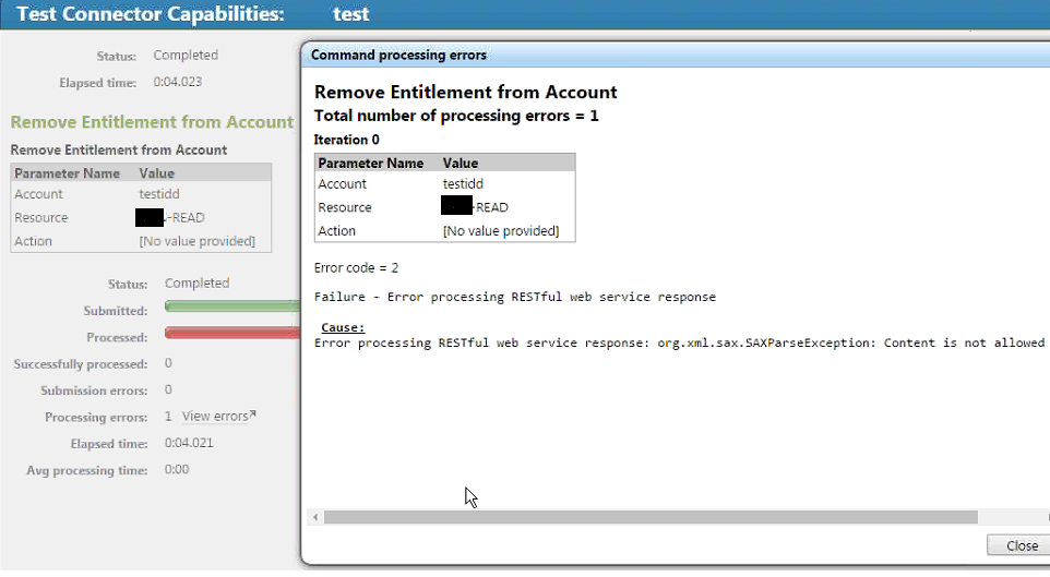 Restful Web Service Afx Connector Fails When Sending A Delete Request In Rsa Identity Governance