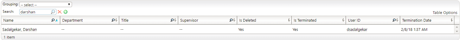 Termination rule not generating a change request to disable the manually mapped accounts in RSA ...