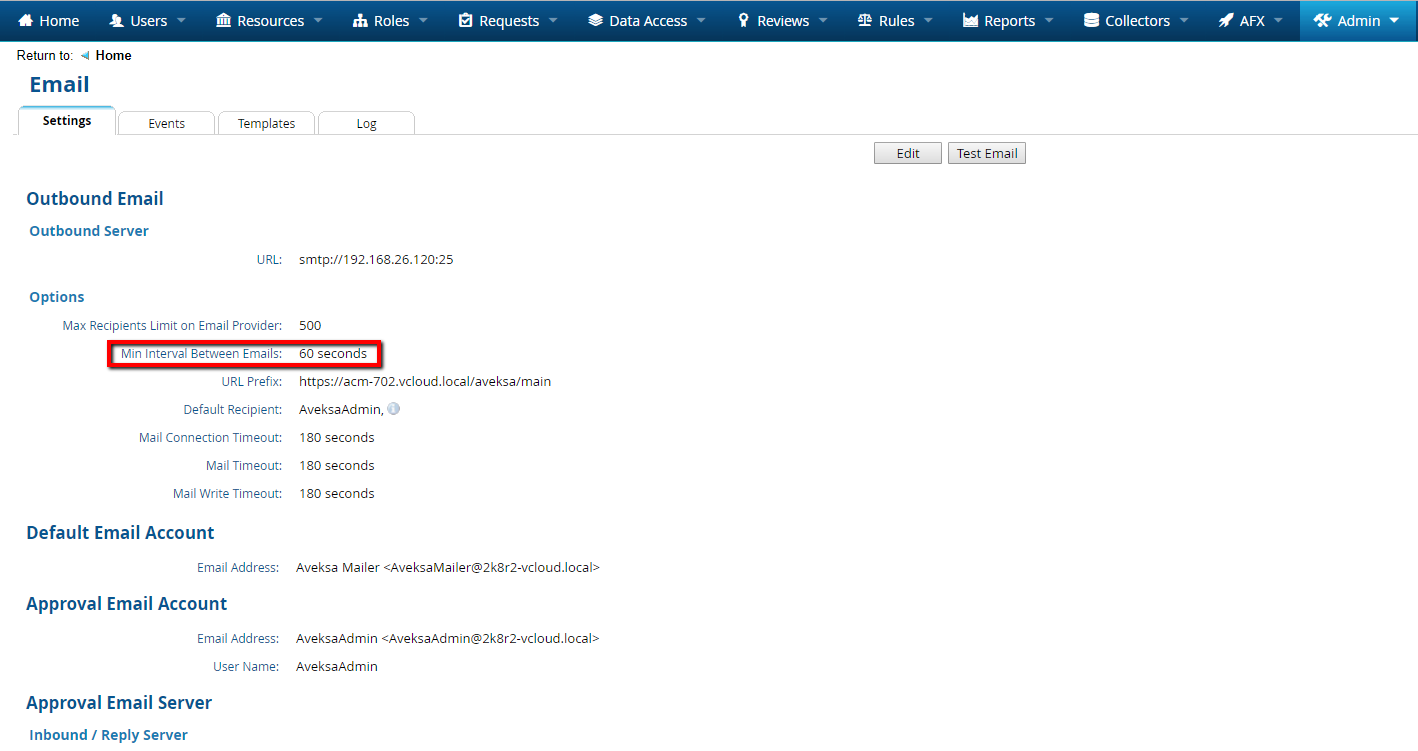 Delay In Sending Emails From Rsa Identity Governance And Lifecycle Rsa